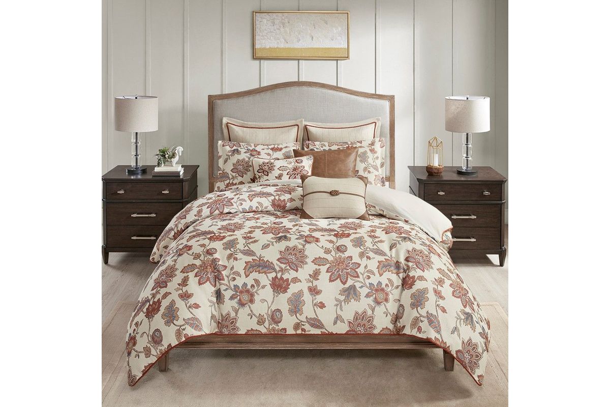 Wentworth King Jacquard Comforter Bedding Set by Madison Park Signature
