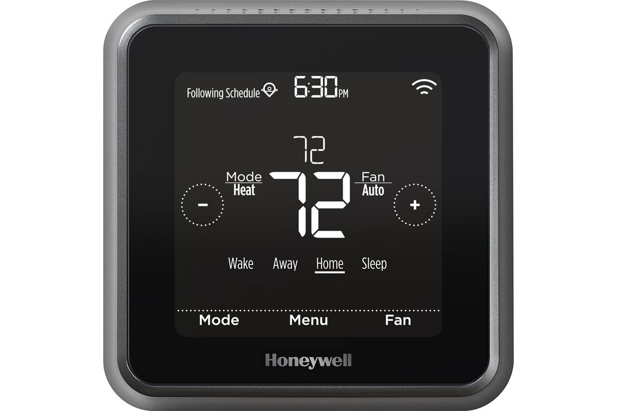 Honeywell Lyric™ T5 Wi-Fi Thermostat in Dark Grey at Gardner-White
